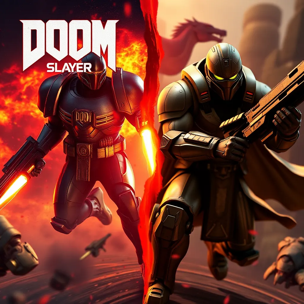 Choose Your Doom Slayer: TDA or Eternal Version? : LevelUpTalk