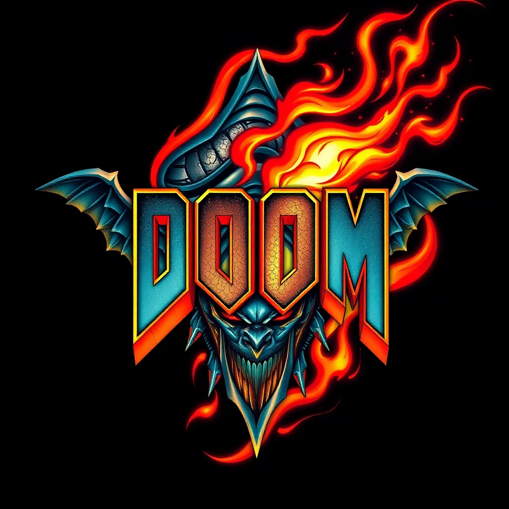 Stunning Finished Doom Tattoo Artwork Shocks Fans : LevelUpTalk