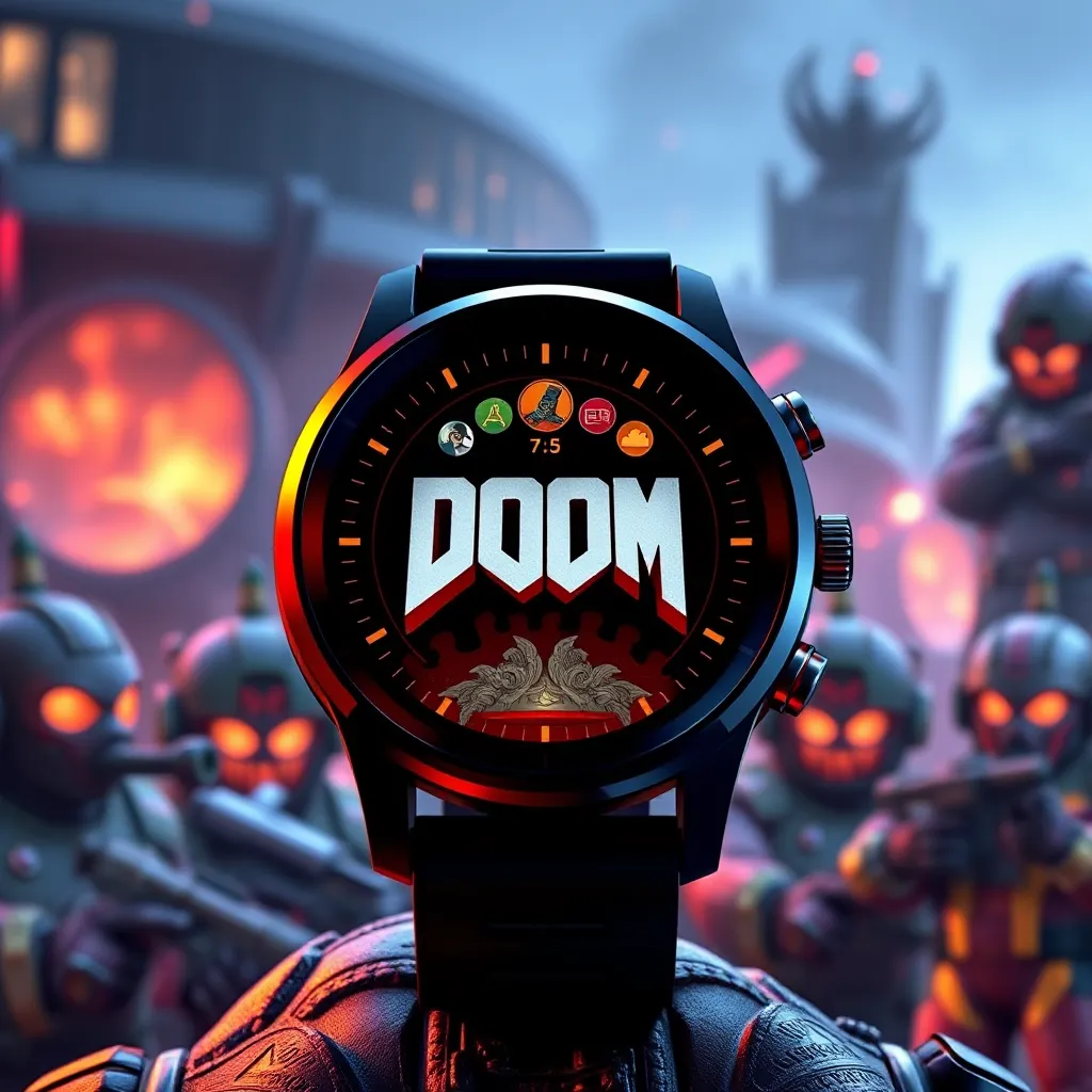Ultimate Wear OS Watchface for DOOM Enthusiasts Revealed : LevelUpTalk