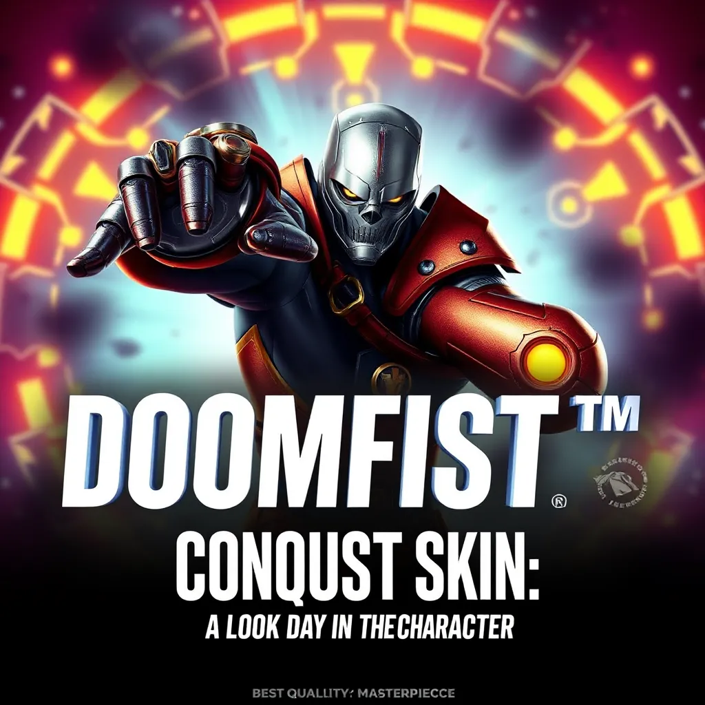 Doomfist's Conquest Skin: A Look at the Character : LevelUpTalk