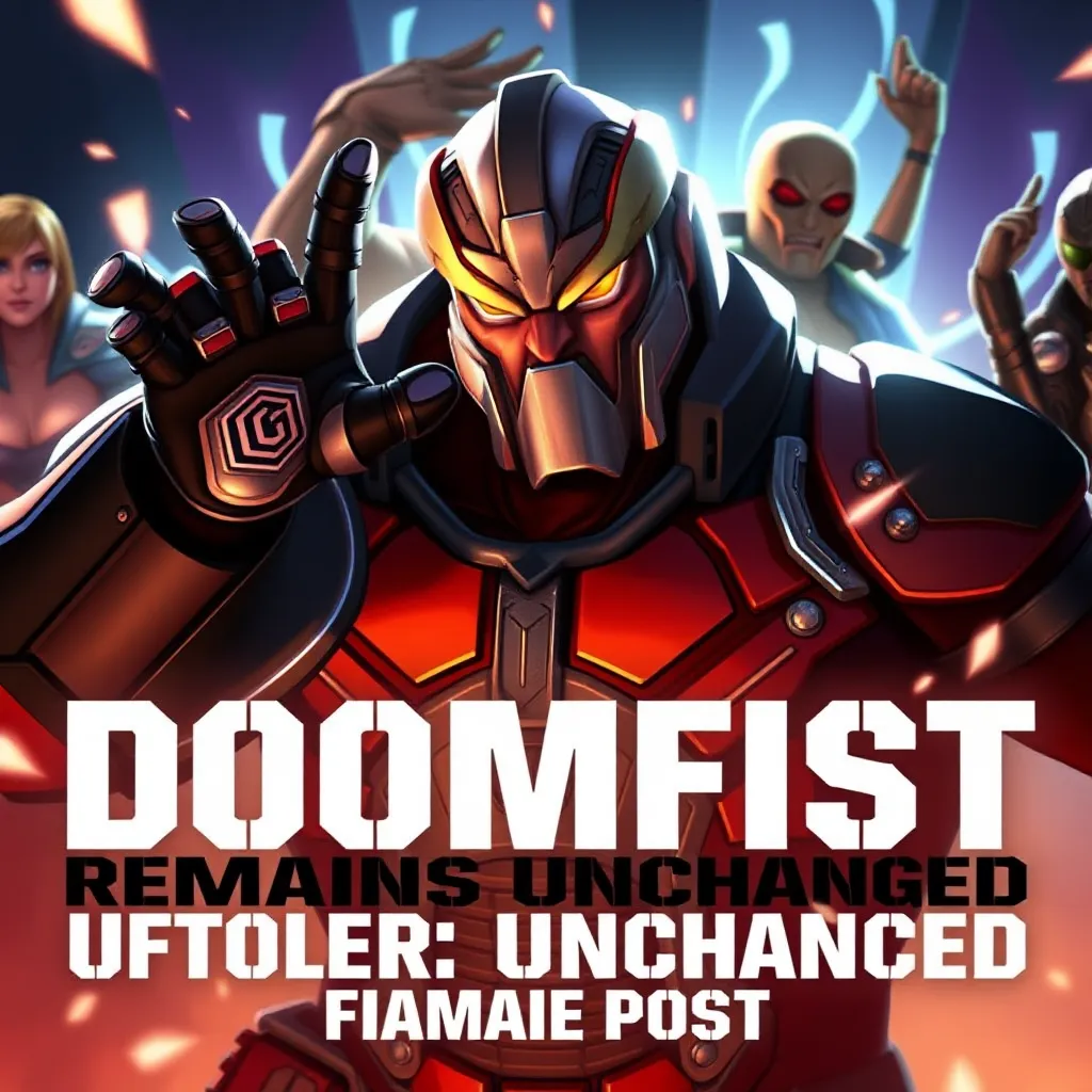Doomfist Remains Unchanged: Recent Patch Update Examined : LevelUpTalk