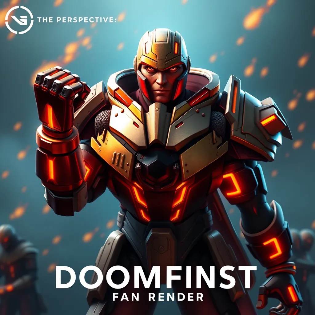 Creative Fan Render: The Perspective of Doomfist : LevelUpTalk