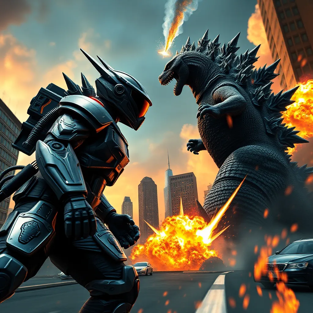 Doomslayer Takes on Godzilla in Epic Showdown : LevelUpTalk
