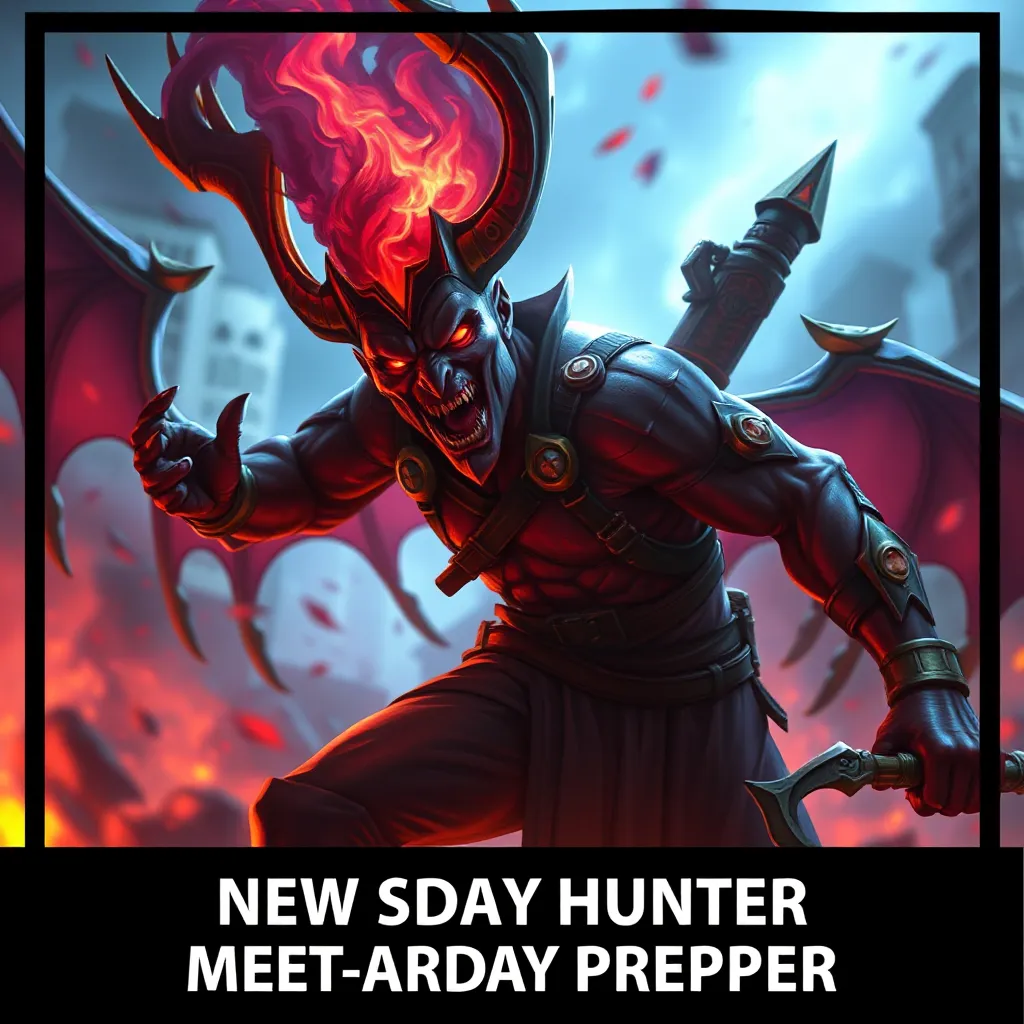 New Demon Hunter Card Unveiled - Meet the Doomsday Prepper : LevelUpTalk