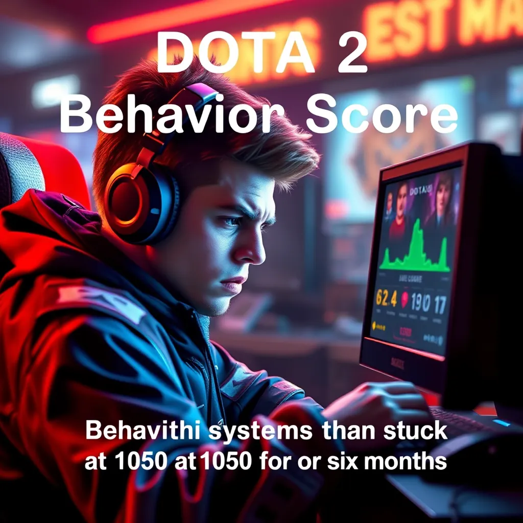 Dota 2 Behavior Score System Stuck at 1050 for Six Months : LevelUpTalk