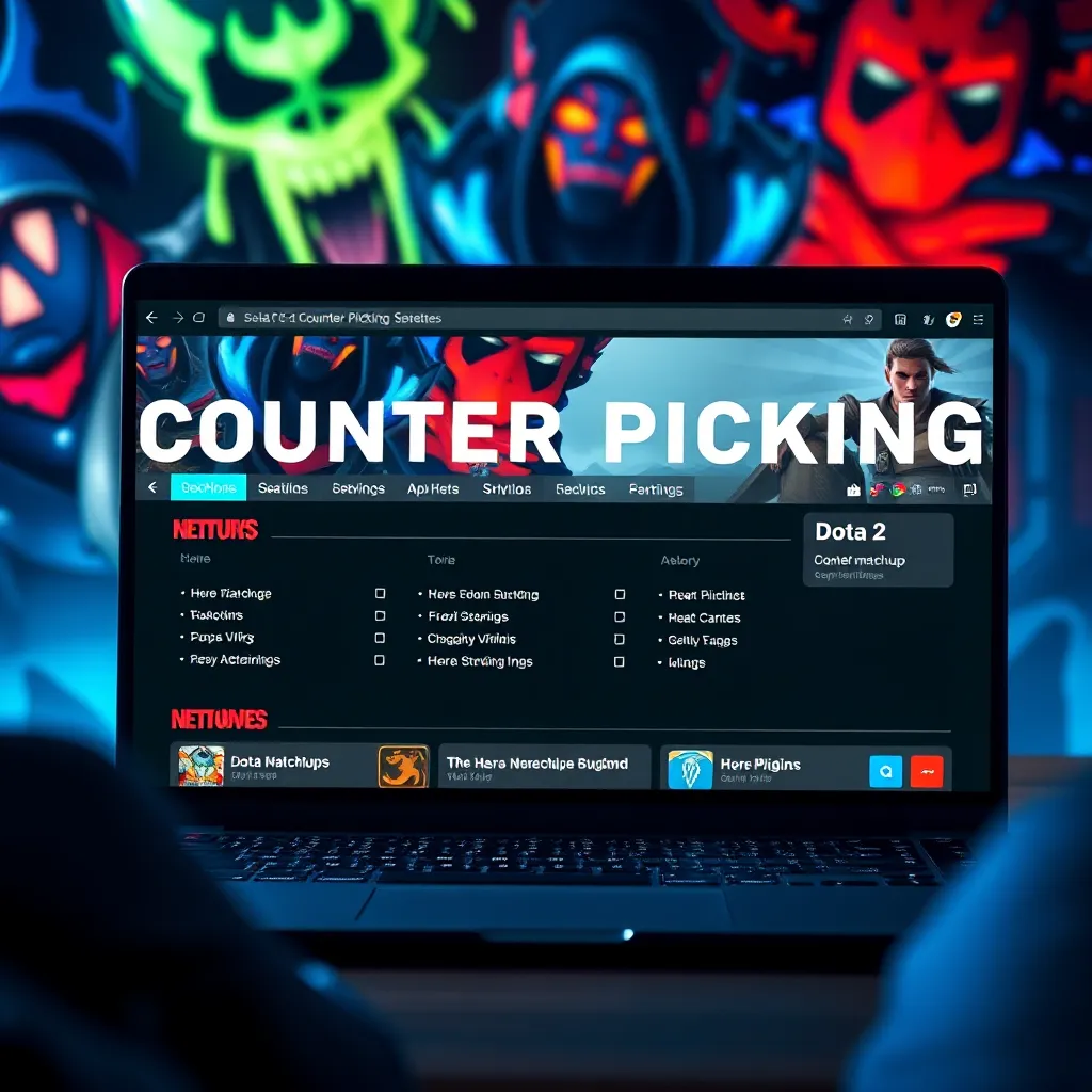 Top Websites for Dota 2 Counter Picking Strategies : LevelUpTalk
