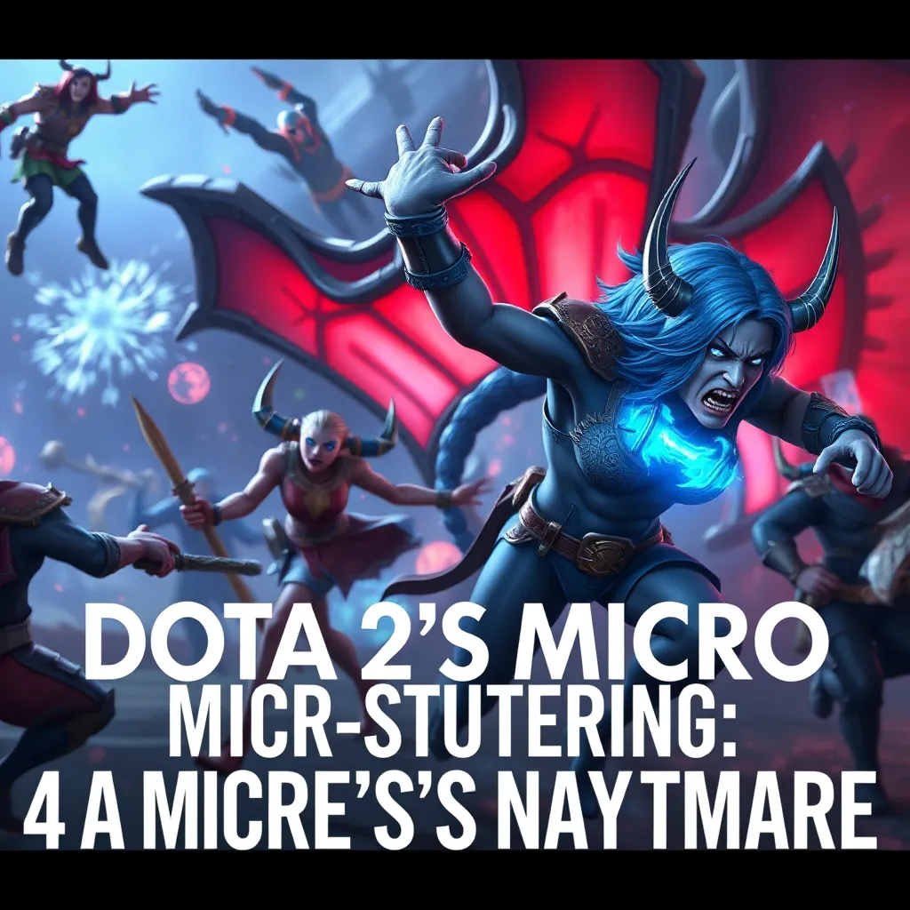 Dota 2's Micro-Stuttering: A Gamer's Nightmare : LevelUpTalk