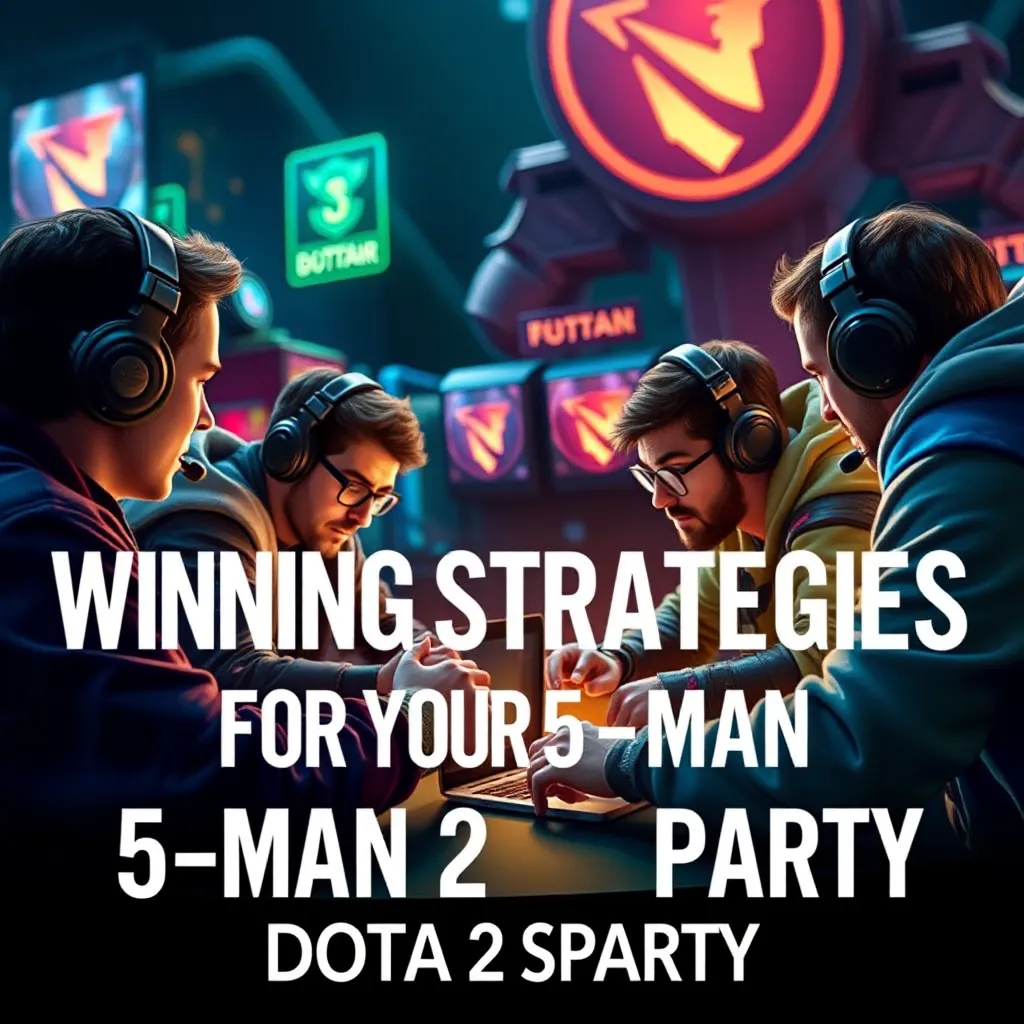 Winning Strategies for Your 5-Man Dota 2 Party : LevelUpTalk