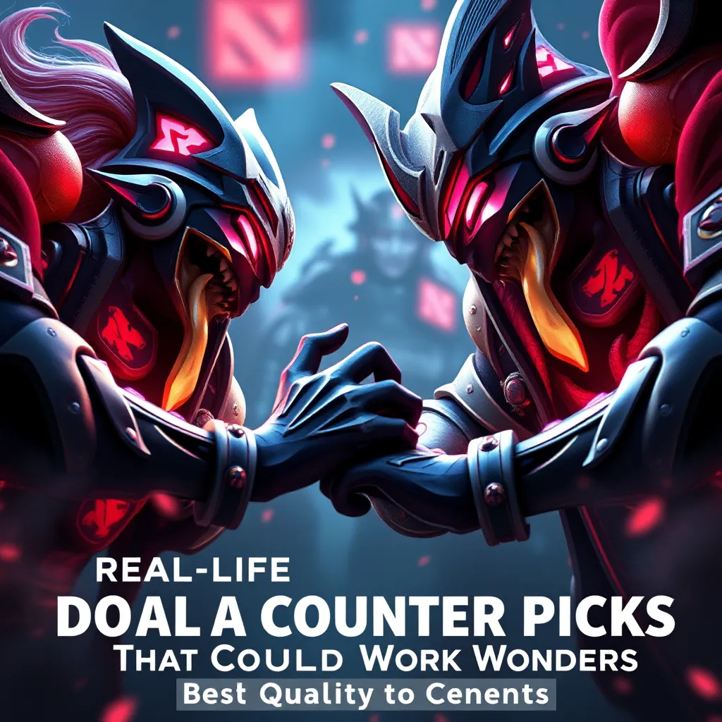 Real-Life Dota Counter Picks That Could Work Wonders : LevelUpTalk