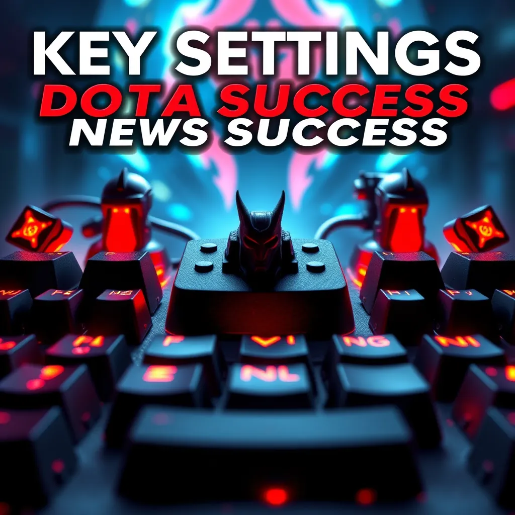 Master Dota with These Key Settings for Success : LevelUpTalk
