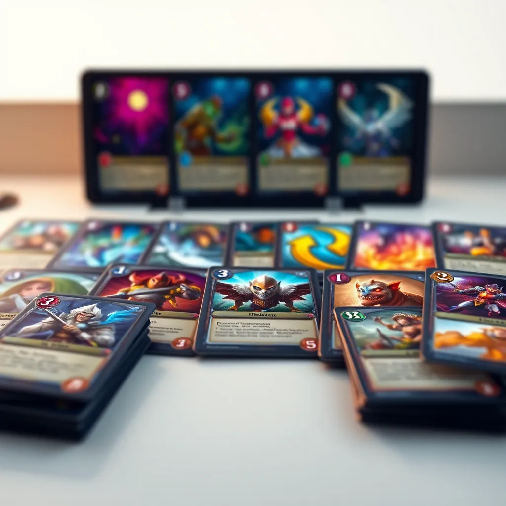 Explore My New Dota Trading Card Game Creation : LevelUpTalk