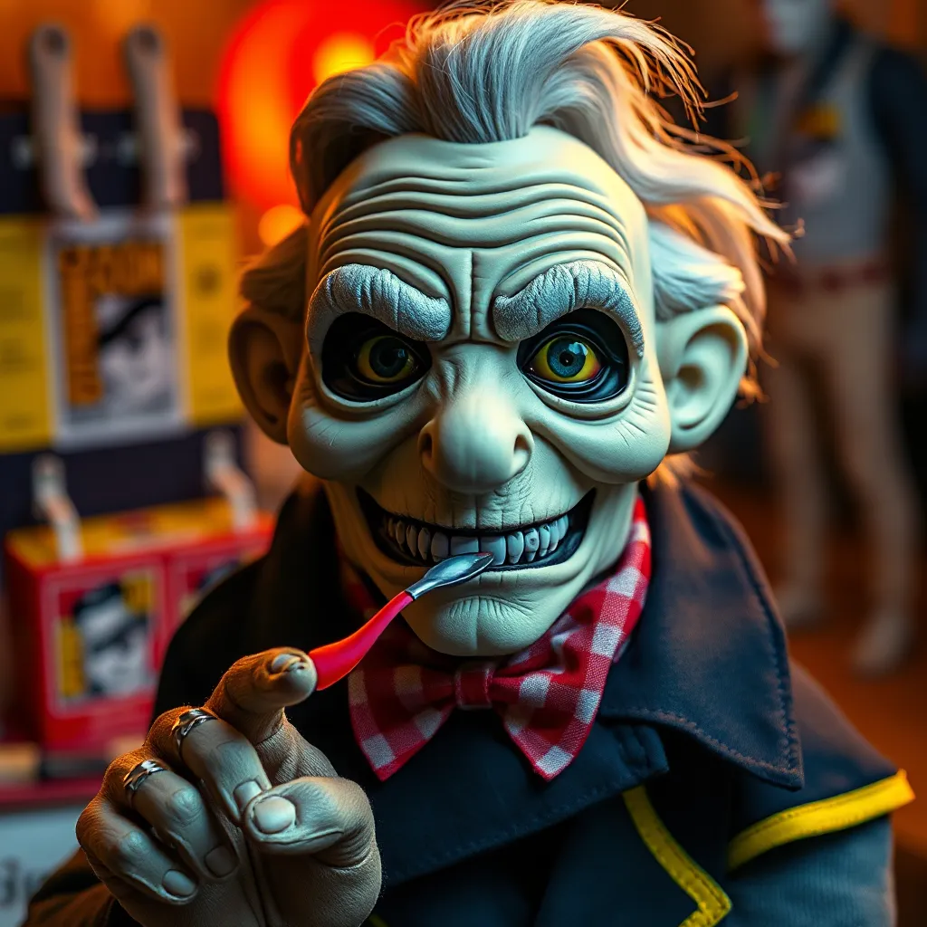 My Creative Dr. Futterman Puppet for Horror Con : LevelUpTalk