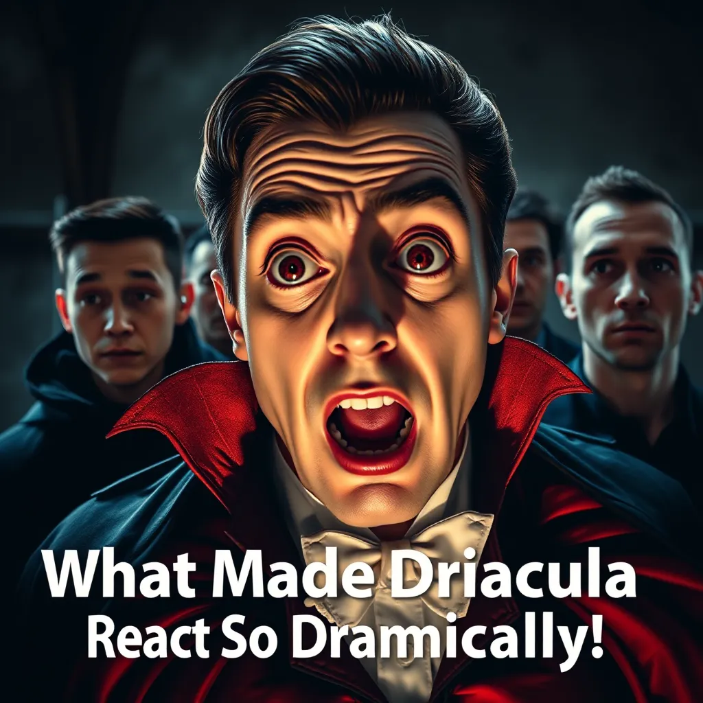 What Made Dracula React So Dramatically? Find Out! : LevelUpTalk