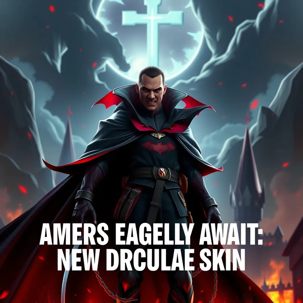 Gamers Eagerly Await New Dracula Skin Release : LevelUpTalk