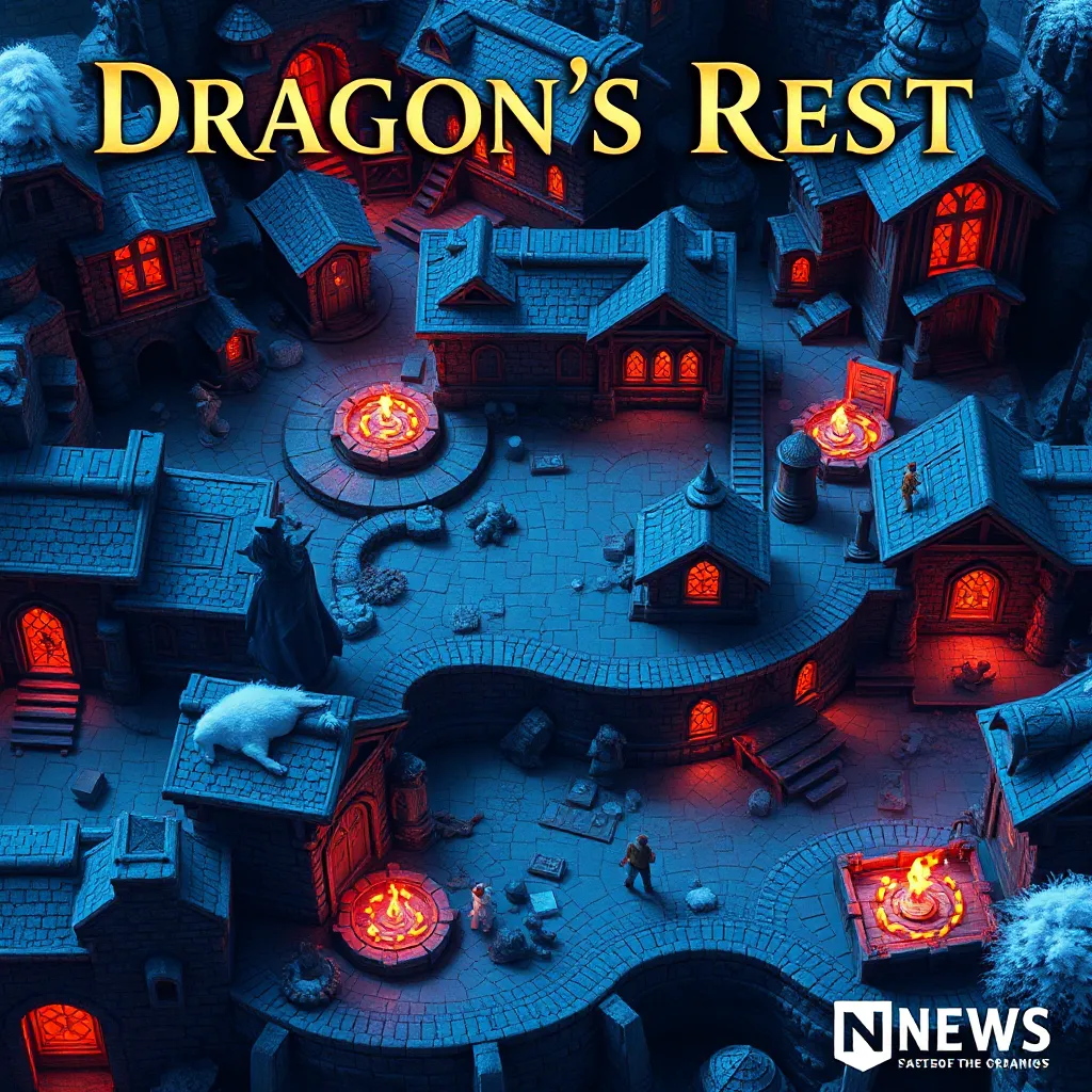 Explore the Dragon's Rest Encounter Map Creation : LevelUpTalk