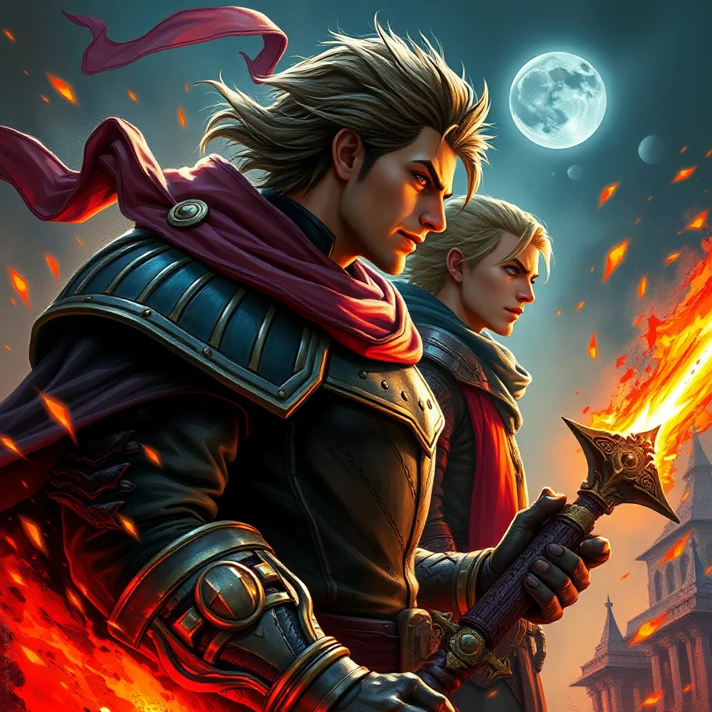 Stunning Drawing of Kain Inspired by Nostalgic Themes : LevelUpTalk