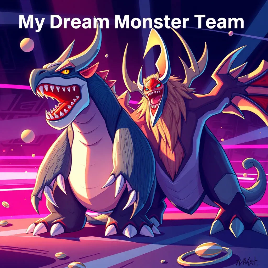 My Dream Monster Team for Monster Hunter Stories 2 : LevelUpTalk