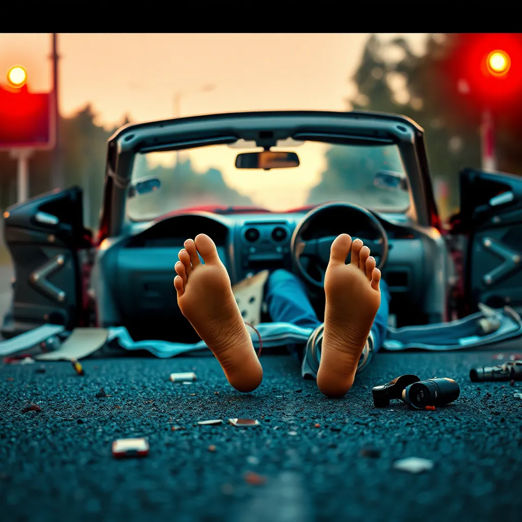 T-Crash Incident: Shocking Bare Feet Encounter : LevelUpTalk
