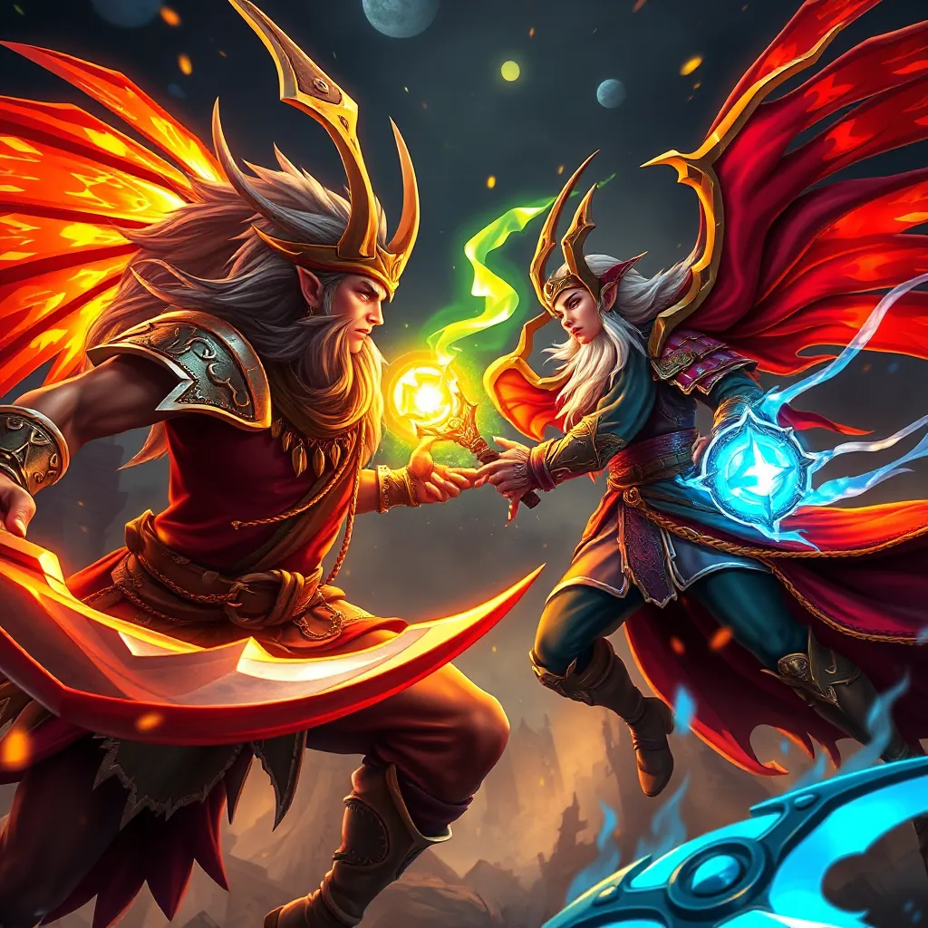 Garbage 2k Legend Showdown: Druid vs. Mage : LevelUpTalk