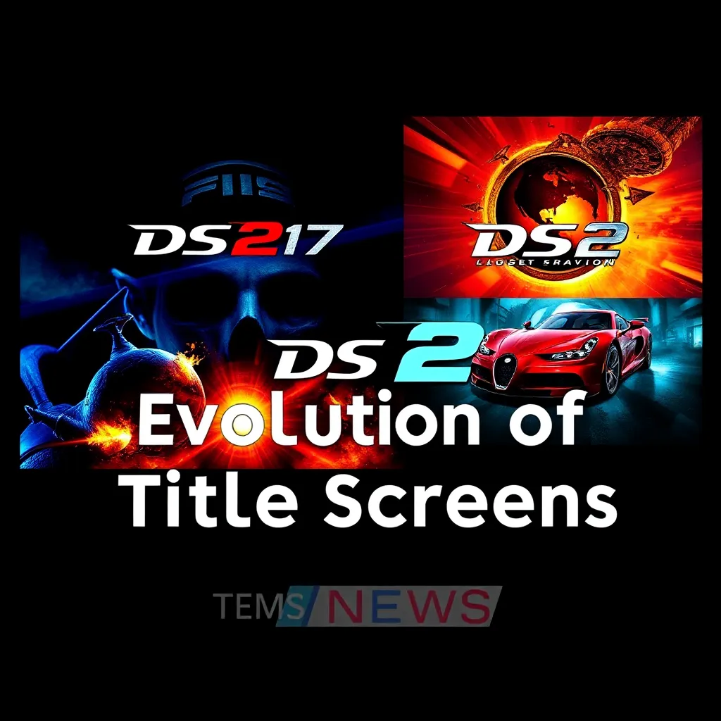 Exploring the Evolution of DS2 Title Screen Artistry : LevelUpTalk