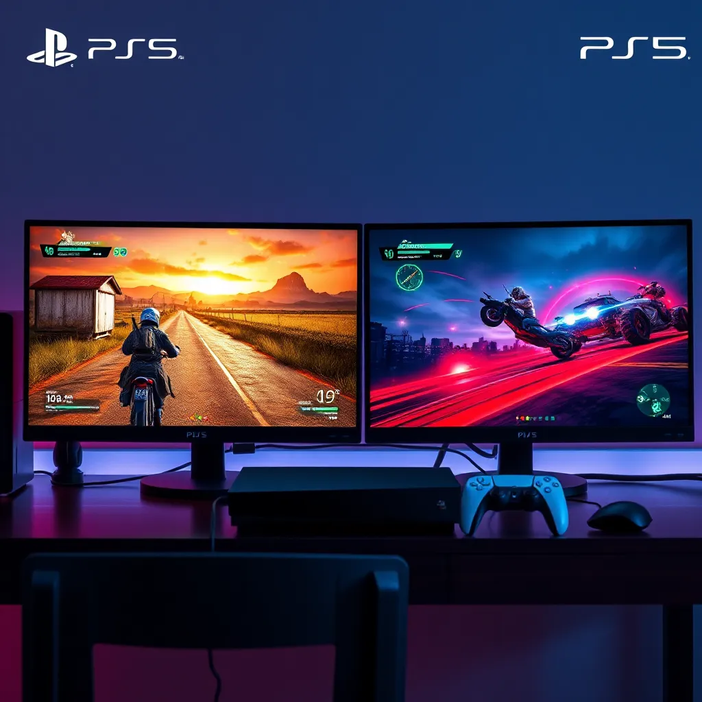 Guide to Setting Up Dual Monitors for PC and PS5 Gaming : LevelUpTalk