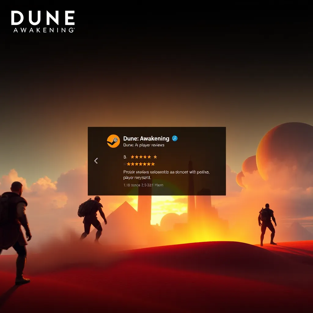 Dune: Awakening Launches with Positive Steam Reviews : LevelUpTalk