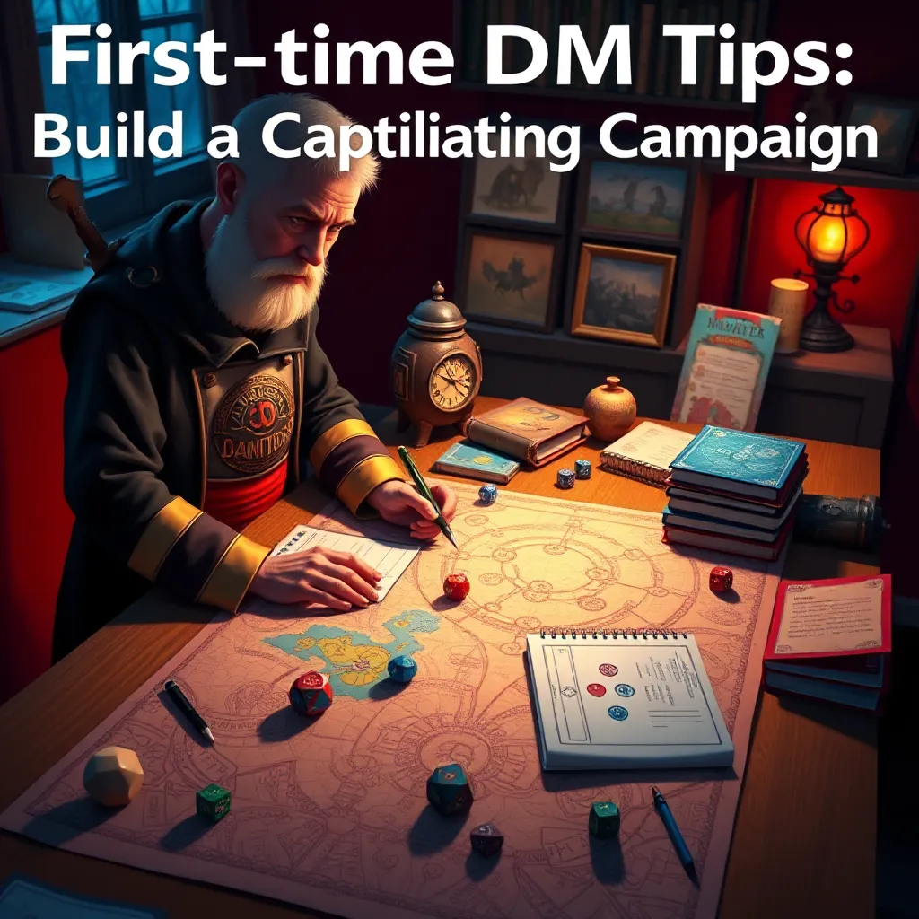 First-Time DM Tips: Build a Captivating Campaign : LevelUpTalk