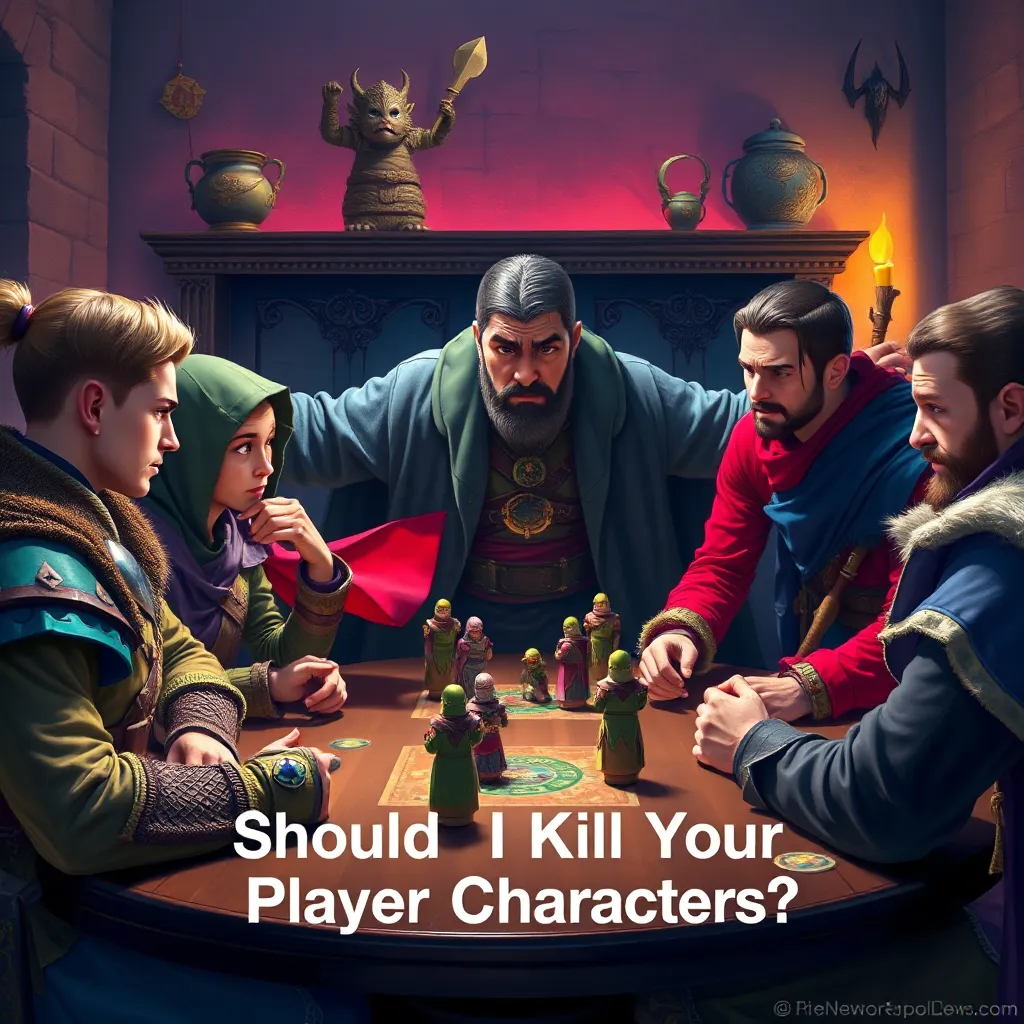 New DM's Fear: Should I Kill My Player Characters? : LevelUpTalk