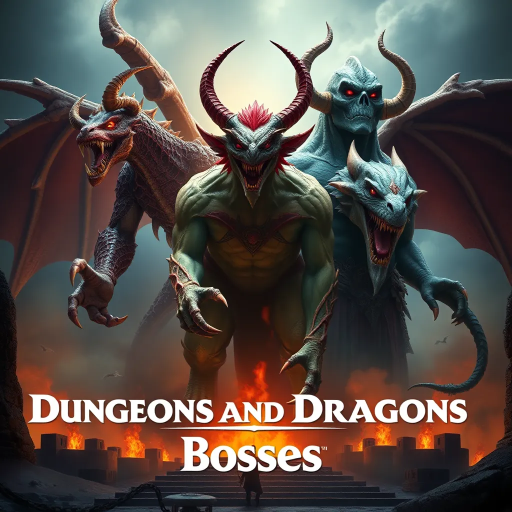 Top Bosses in Dungeons and Dragons: Who Reigns Supreme? : LevelUpTalk
