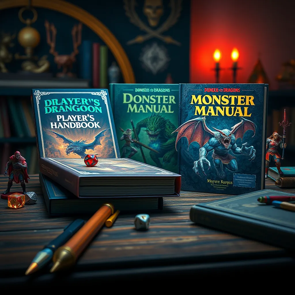 Exploring the Essentials of Dungeons and Dragons Main Books : LevelUpTalk