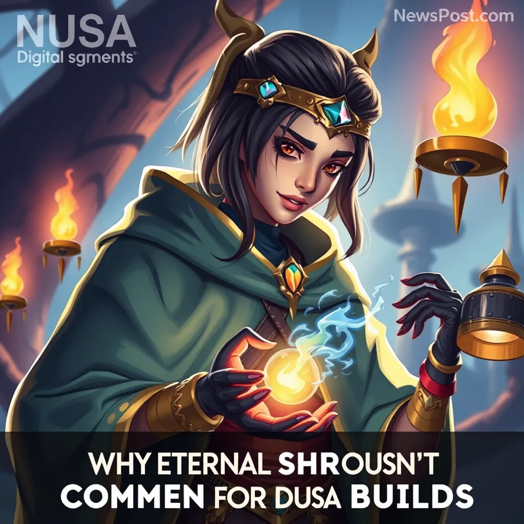 Why Eternal Shroud Isn't Chosen for Dusa Builds : LevelUpTalk