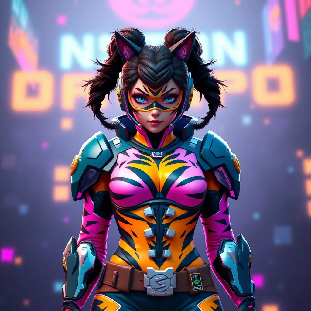 Searching for the Vintage D.Va Skin with Tiger Stripes : LevelUpTalk