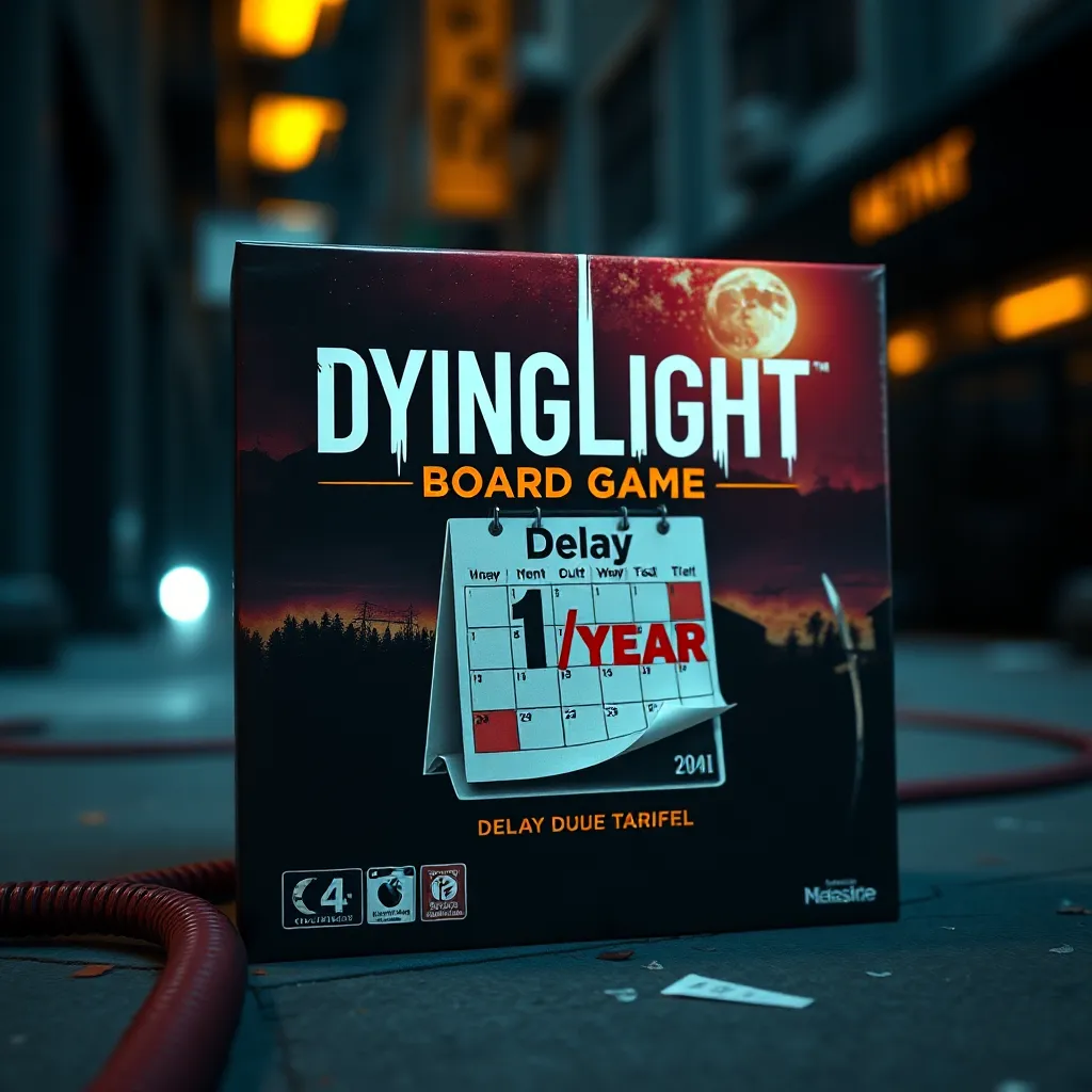 Dying Light Board Game Delayed for a Year Due to Tariffs : LevelUpTalk