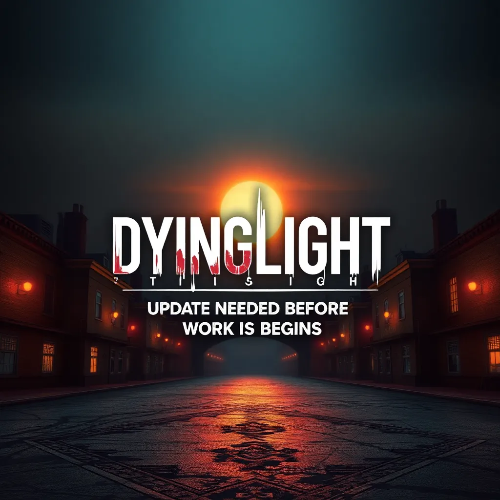 Dying Light Update Needed Before Work Begins : LevelUpTalk