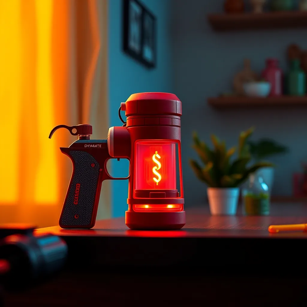 Dynamite Alarm: New Invention from Kitchen Gun Creators : LevelUpTalk