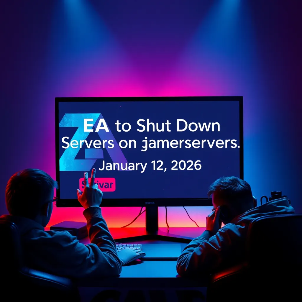 EA to Shut Down Servers on January 12, 2026 : LevelUpTalk