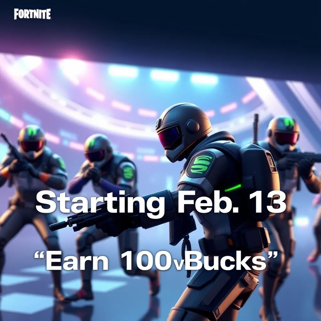 New Mission Alerts: Earn 100 vBucks Starting Feb 13 : LevelUpTalk