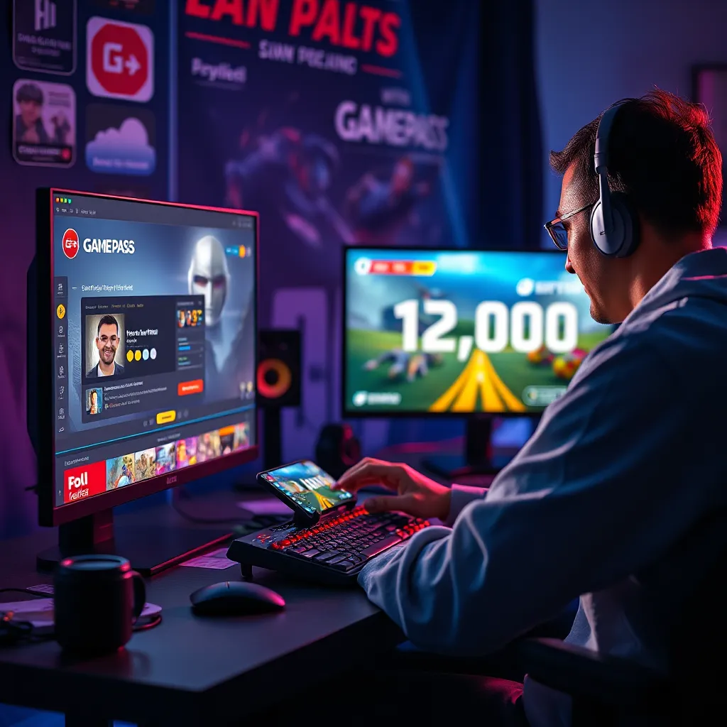 Earn Over 12,000 Points Monthly with Game Pass and Phone : LevelUpTalk