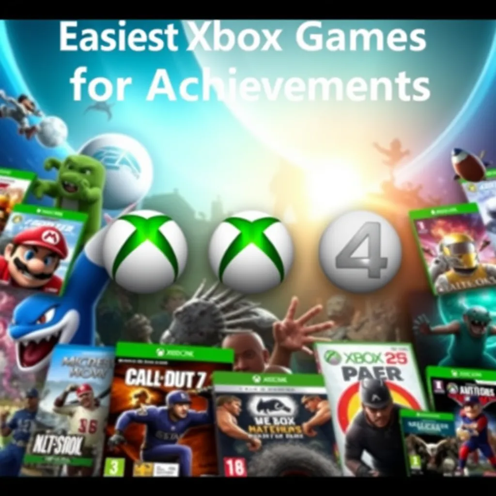 Top Easiest Games for Xbox Achievement Hunting : LevelUpTalk