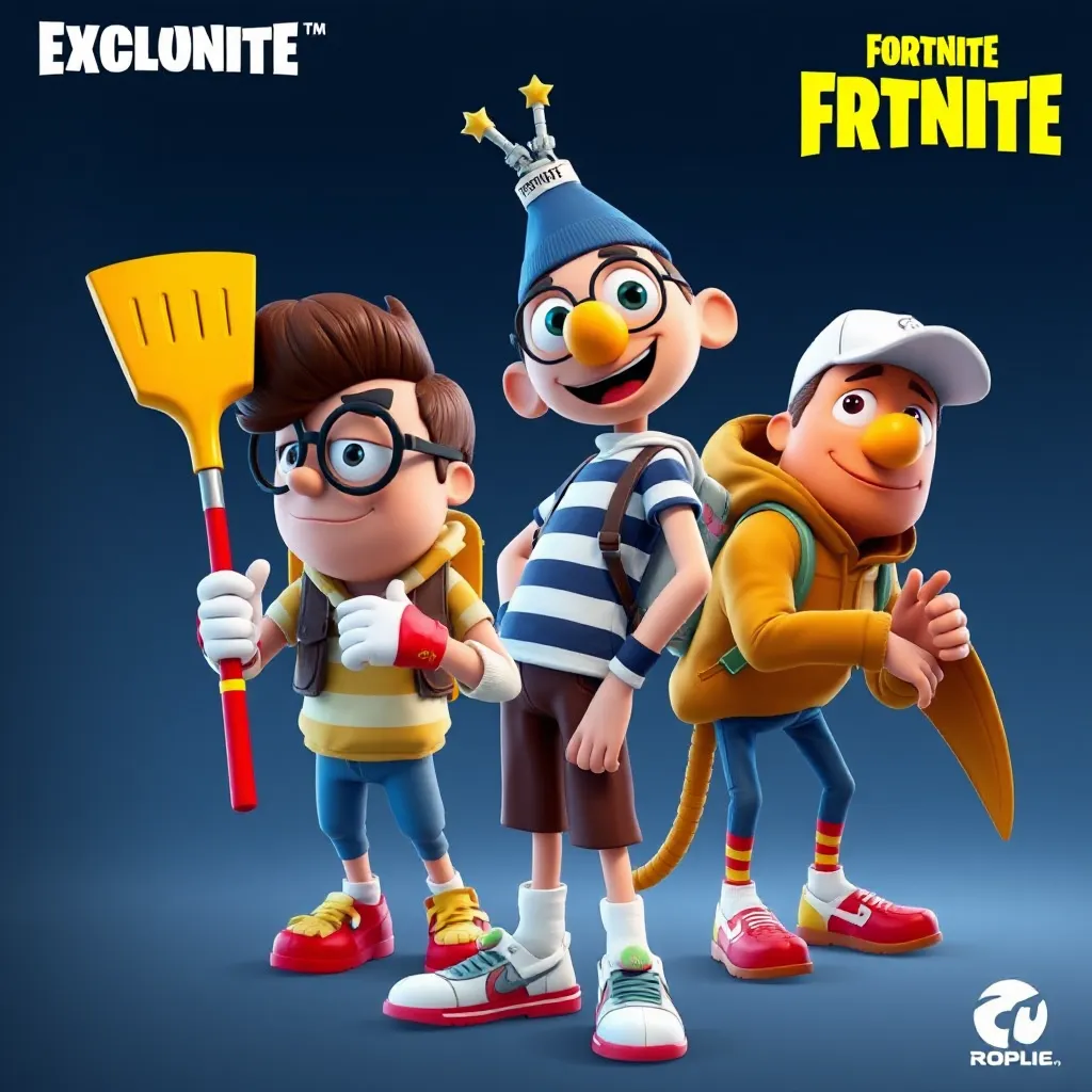 Exclusive Ed, Edd n' Eddy Combo Skin Now Available! : LevelUpTalk