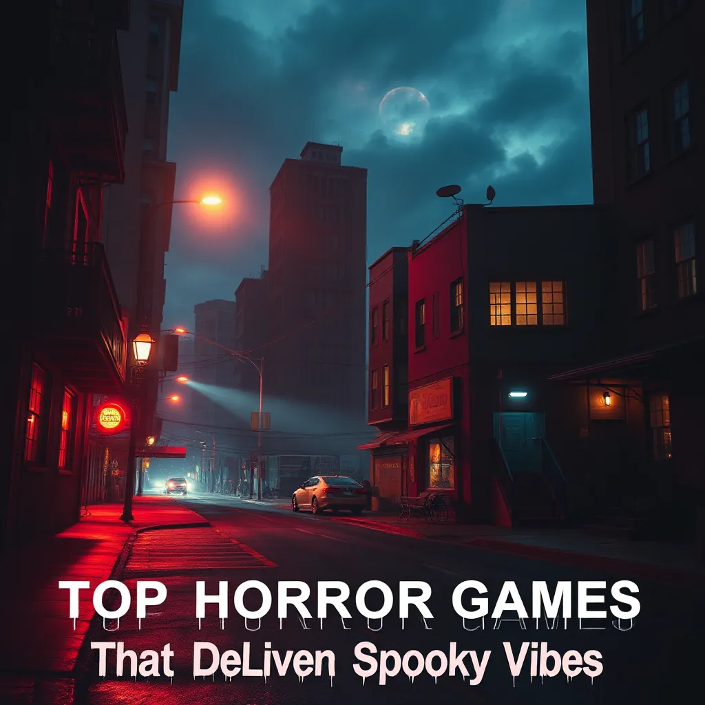 Top Non-Horror Games That Deliver Spooky Vibes : LevelUpTalk
