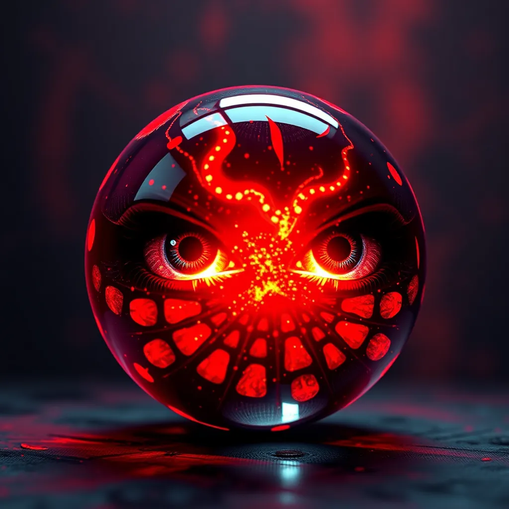 Terrifying Ball Featuring Disturbing Eye Effects : LevelUpTalk