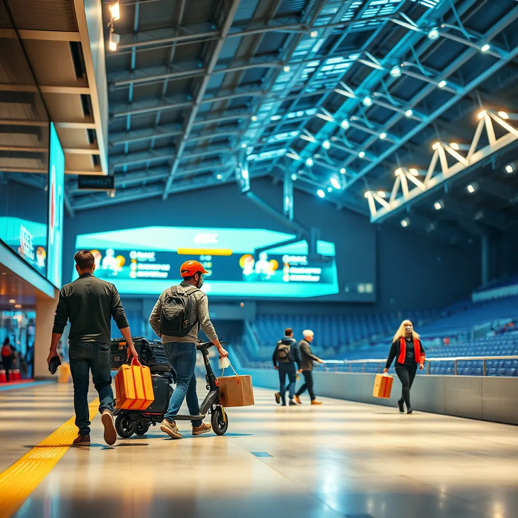 Stadium Solutions: The Secret to Easy Transport : LevelUpTalk