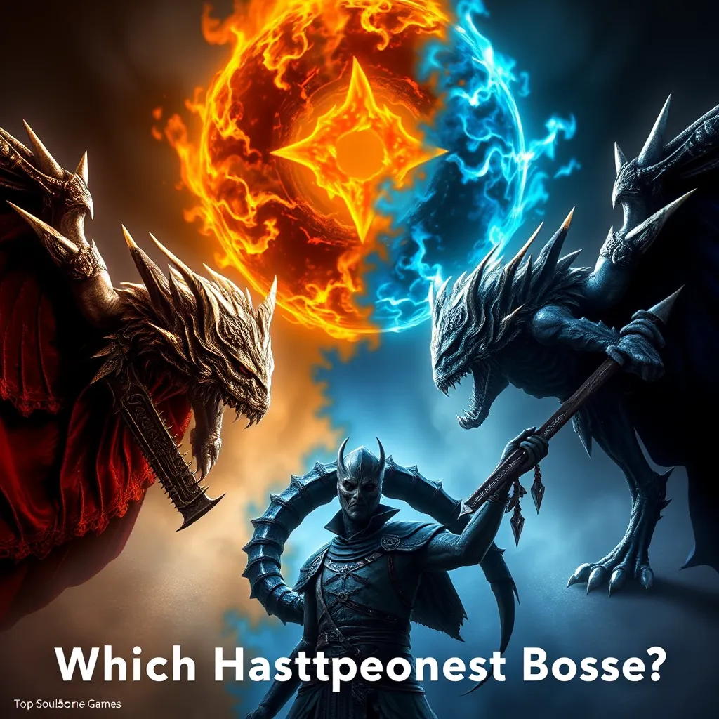 Top Soulsborne Games: Which Has the Coolest Bosses? : LevelUpTalk