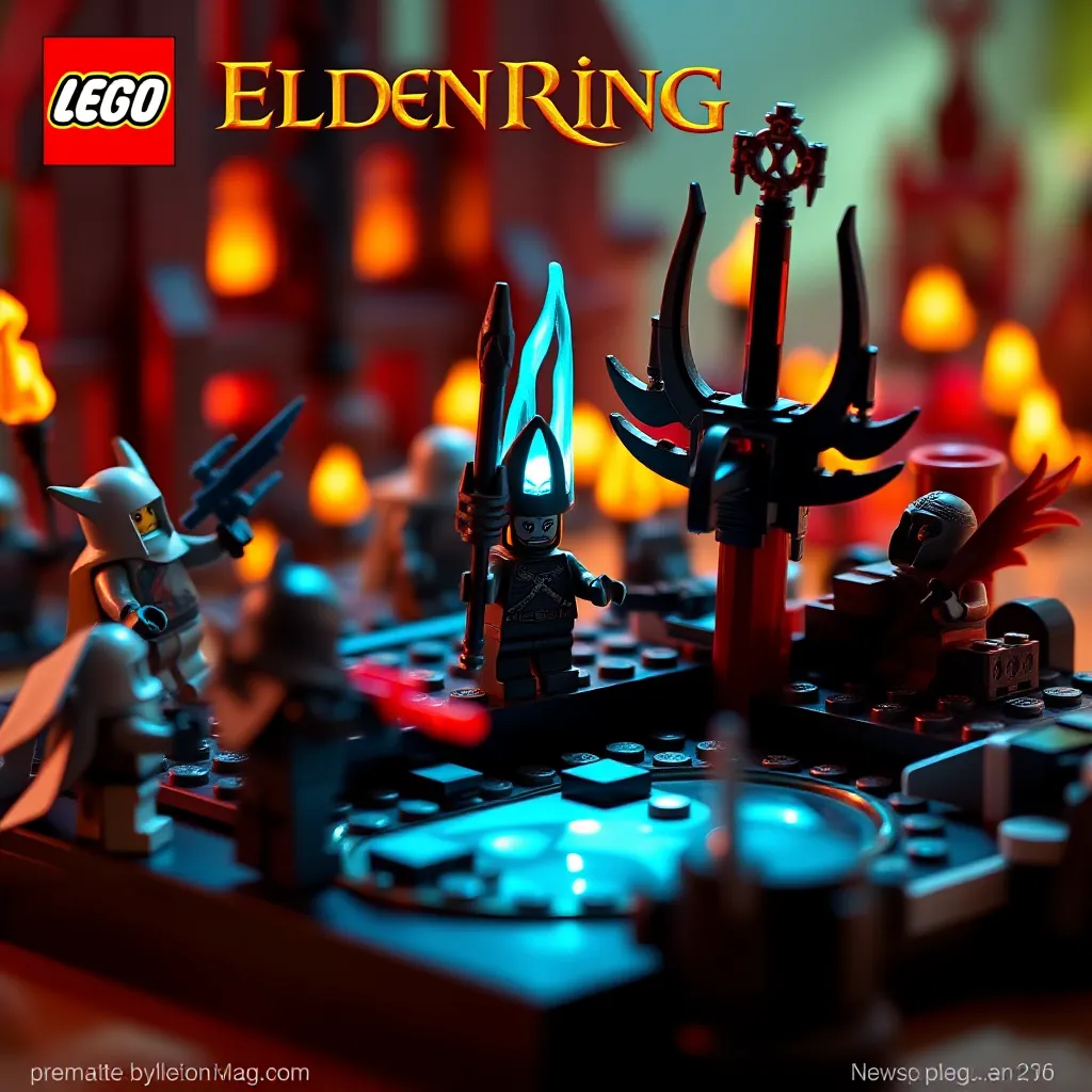 Creative Lego Sets Bring Elden Ring to Life for Fans : LevelUpTalk