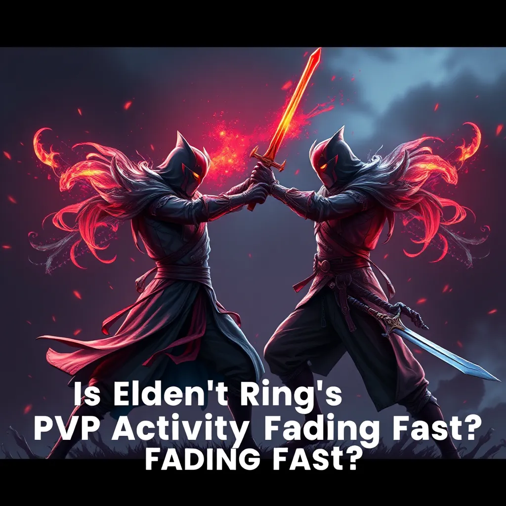 Is Elden Ring's PVP Activity Fading Fast? : LevelUpTalk
