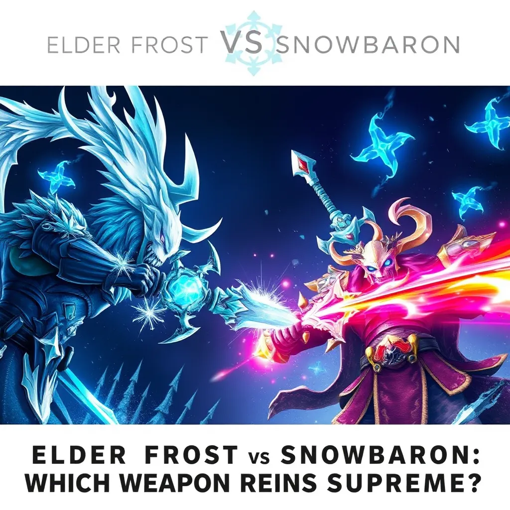 Elder Frost vs Snowbaron: Which Weapon Reigns Supreme? : LevelUpTalk