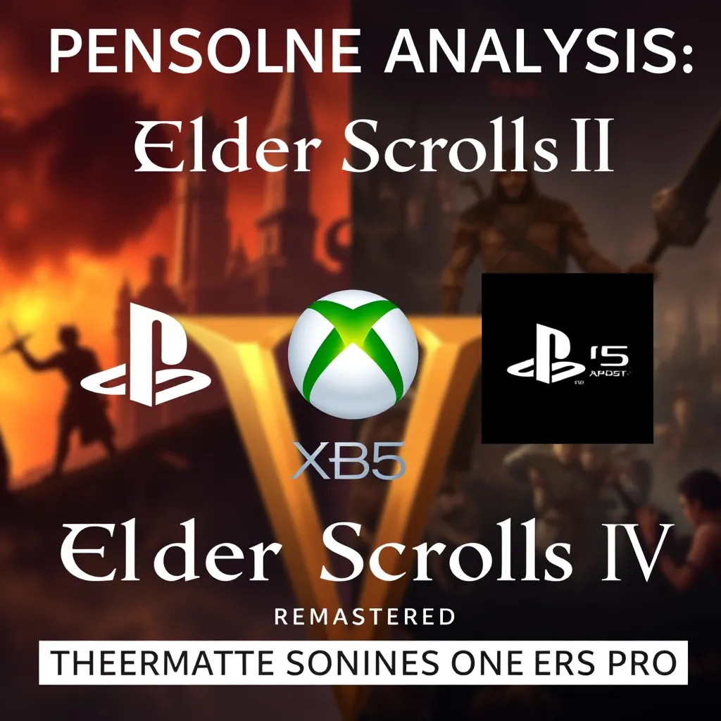 Performance Analysis: Elder Scrolls IV Remastered on Console : LevelUpTalk