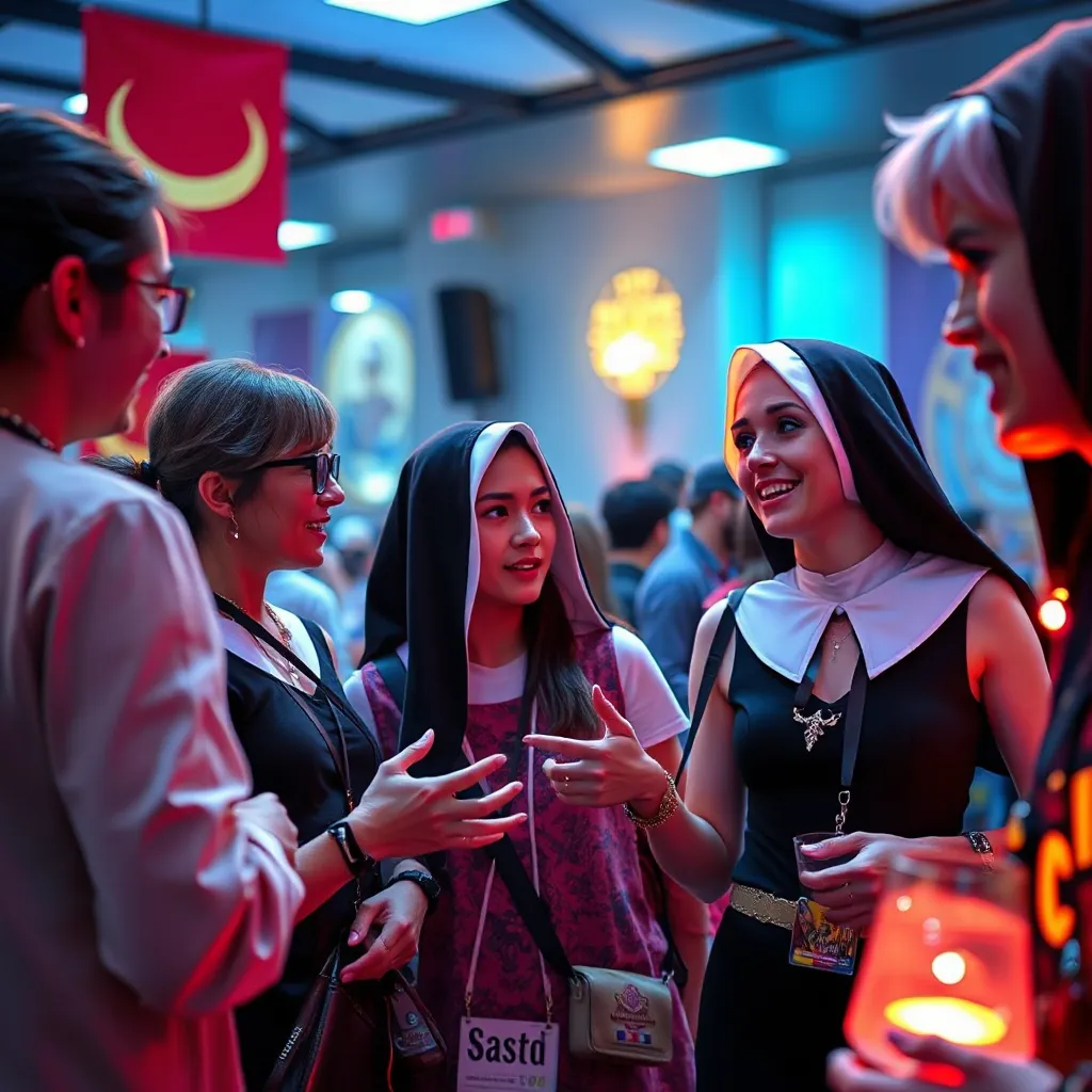 Tough Choice: Eleanor Against Goth Nun Wisp Fans Clash : LevelUpTalk