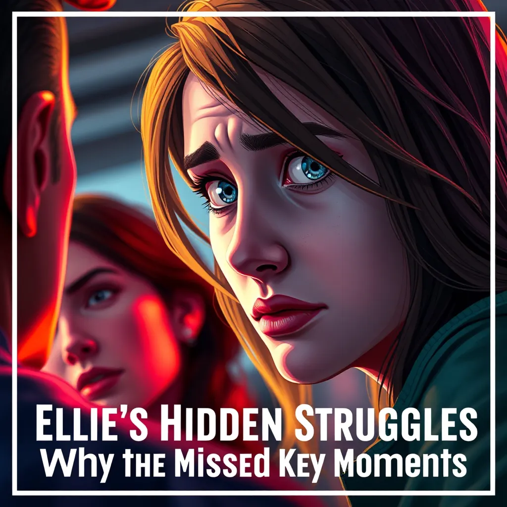 Ellie's Hidden Struggles: Why the Show Missed Key Moments : LevelUpTalk